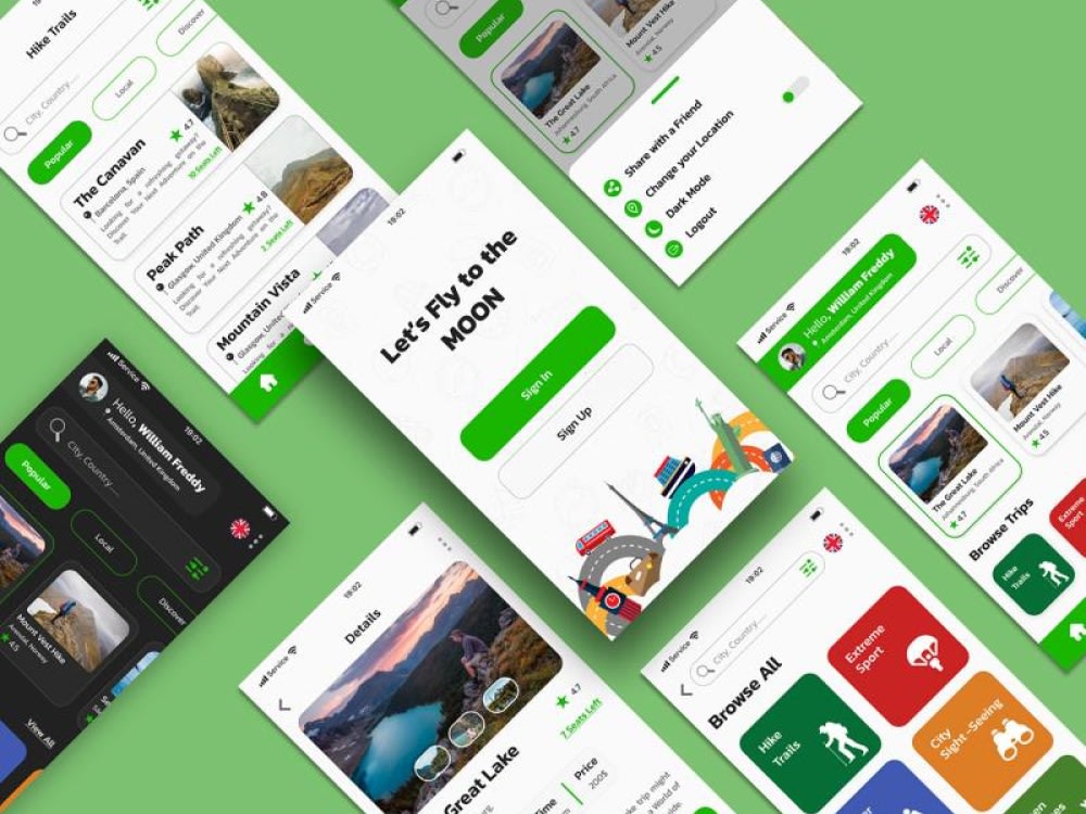 Expert Modern Figma design for your Mobile App, IOS & Andriod App ...