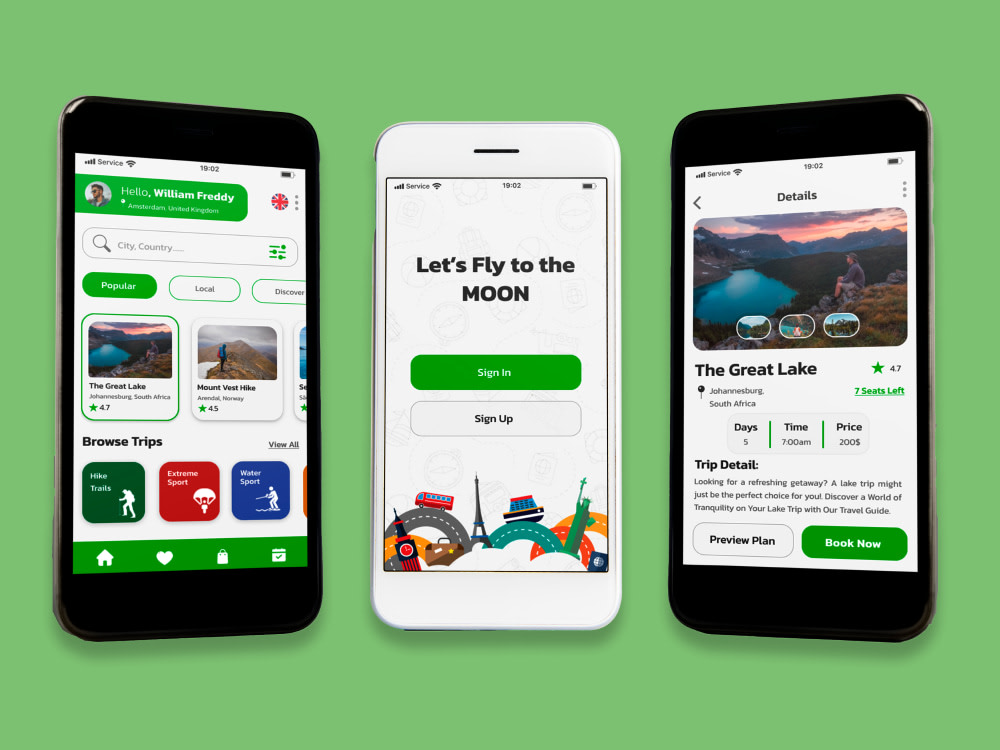 Expert Modern Figma design for your Mobile App, IOS & Andriod App ...