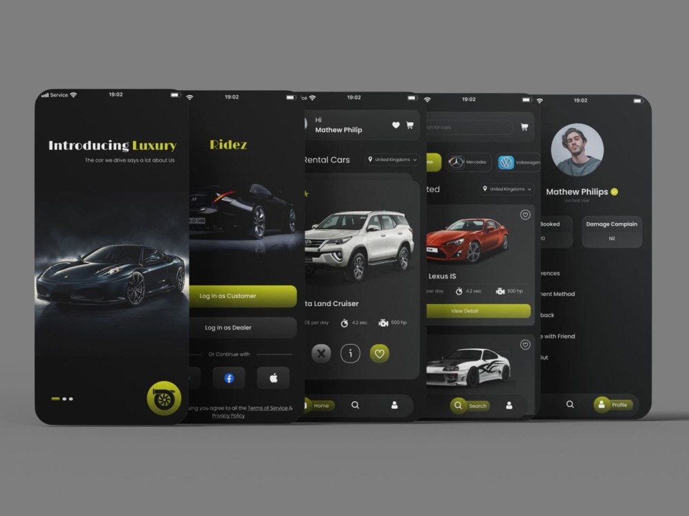 Expert Modern Figma design for your Mobile App, IOS & Andriod App ...