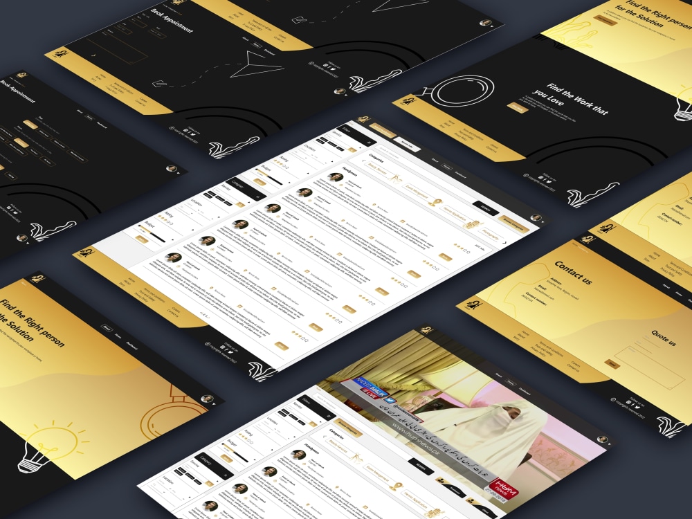 A modern and clean web design to showcase your product and services ...