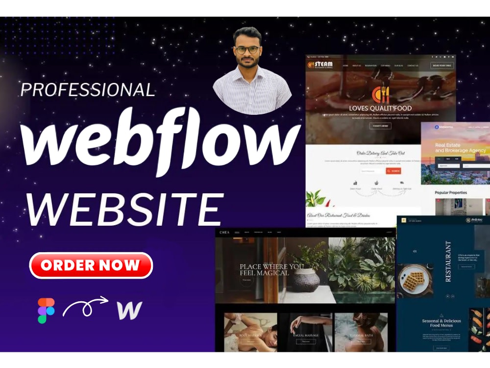 An expert webflow developer for webflow website, Figma to Webflow | Upwork