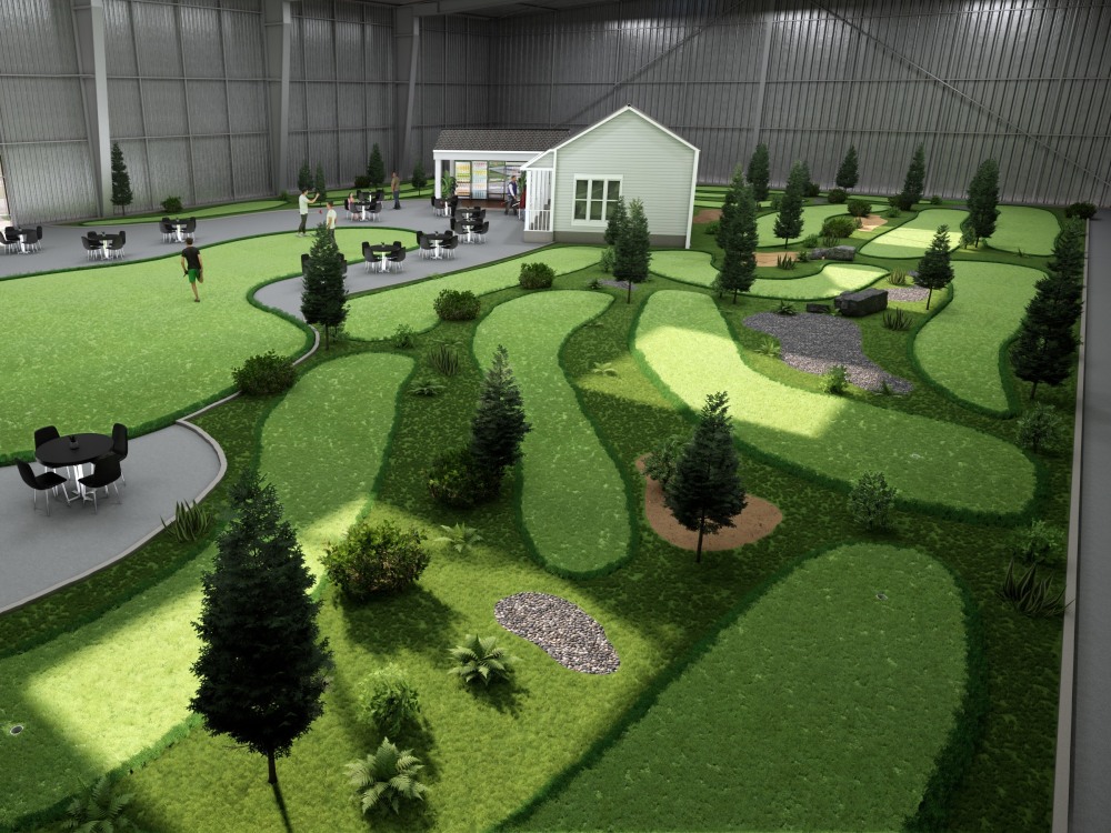 3d design your golf course, mini golf, get putting green, landscape ...