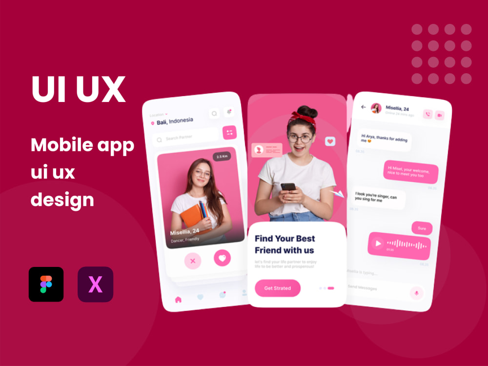 UIUX mobile app and landing page uiux design website uiux designer | Upwork UIUX mobile app and landing page uiux design website uiux designer | Upwork