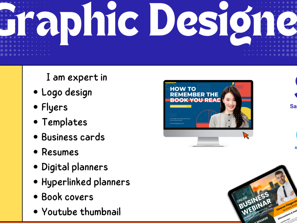 Any graphic design work using adobe photoshop and adobe illustrator ...