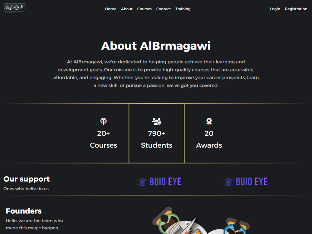 Strong web dev help | Upwork