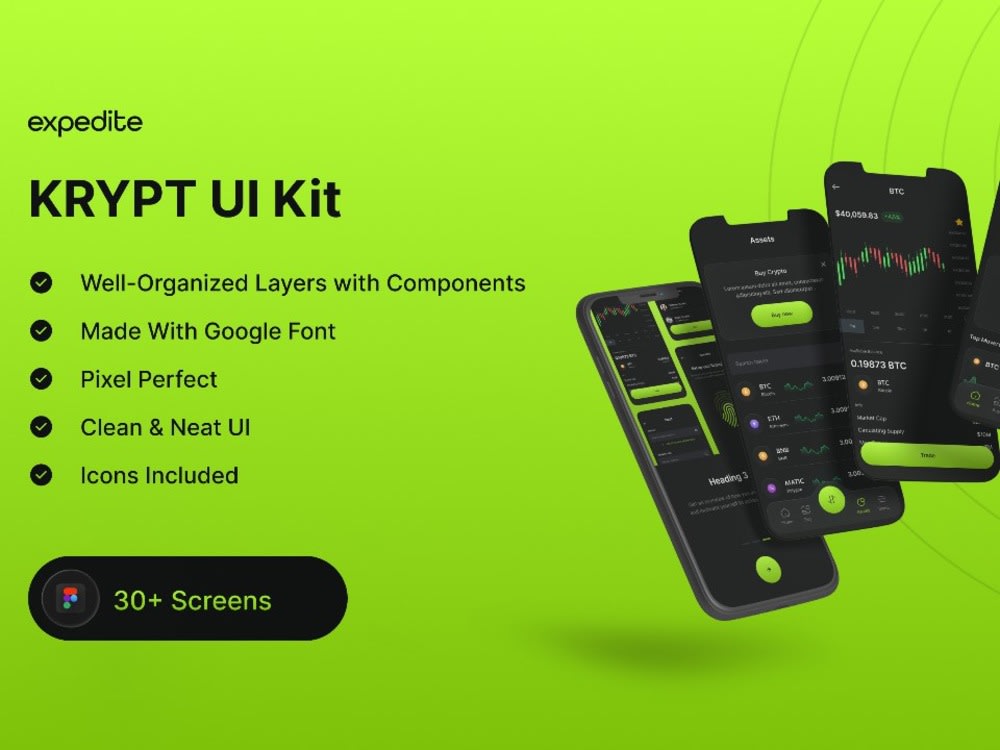 Wireframes & UI design for your crypto wallet | Upwork