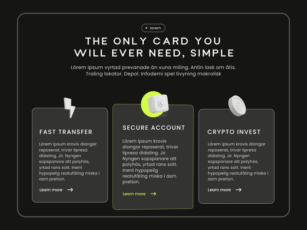 A sleek Landing/Business Page Design & Development | Upwork