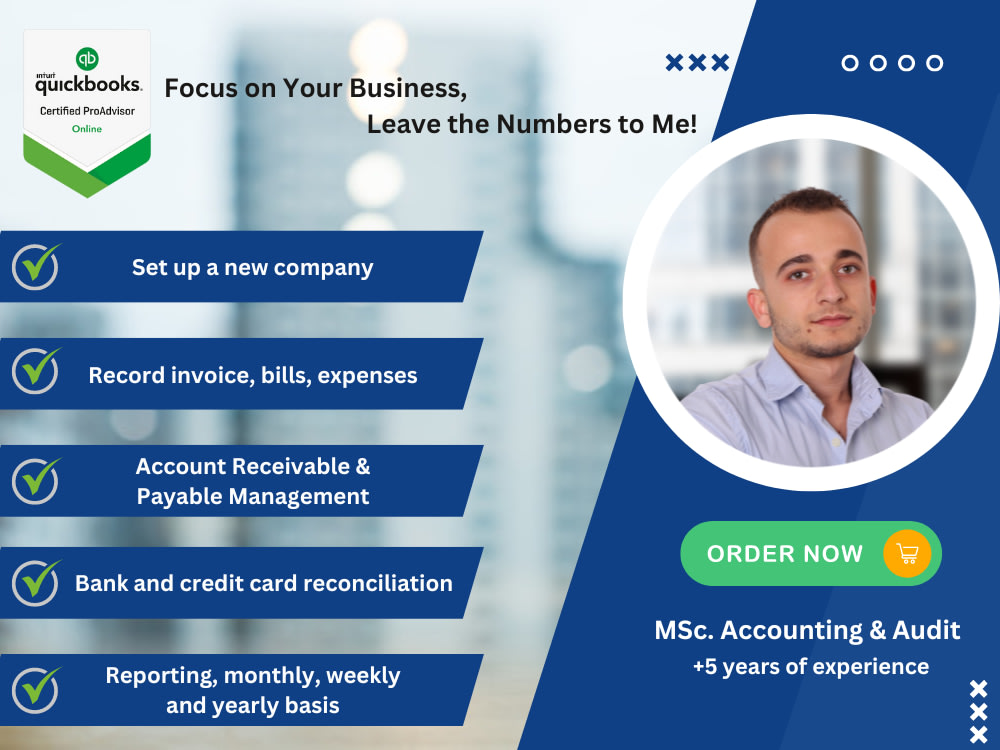 Affordable bookkeeping, bank reconciliation and financial reports! | Upwork