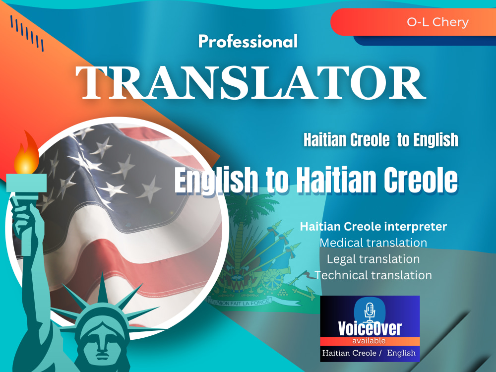 An accurate, professional Haitian Creole translation from a native ...