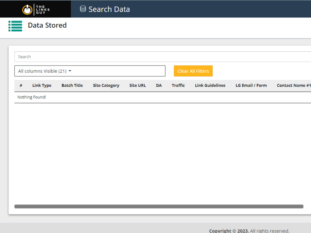 A robust database search tool with filters and autocomplete feature | Upwork