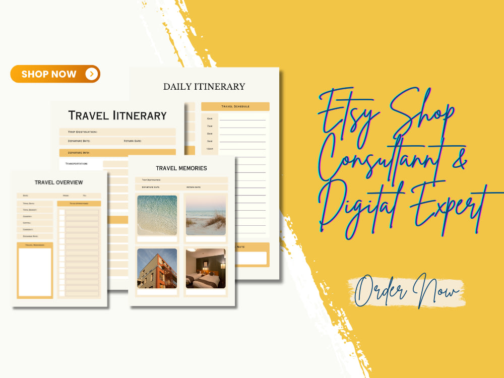 Etsy shop set up , etsy digital products and etsy SEO | Upwork