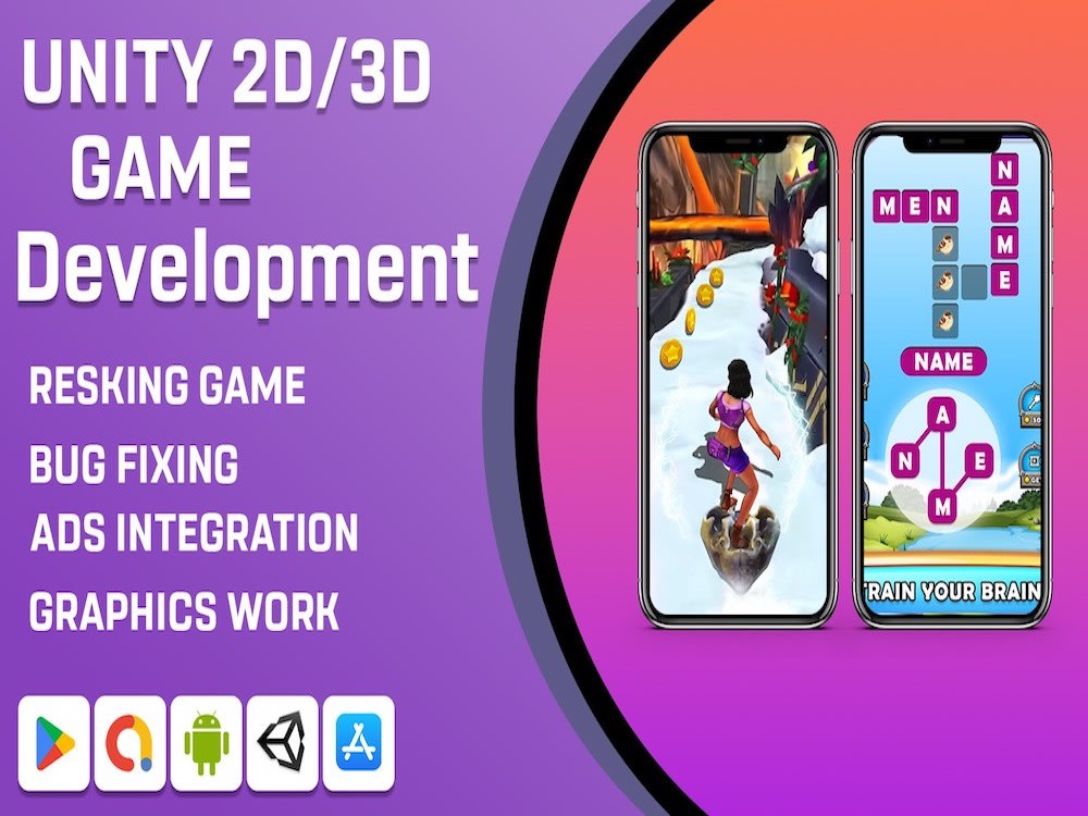 A Custom Game Development For Android Ios In Unity2d Unity3d Upwork
