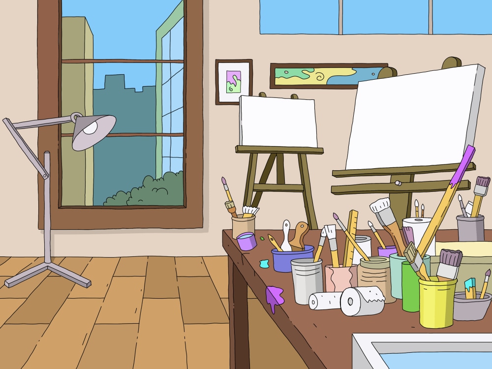 A hand-drawn 2D background for your next animation or project. | Upwork