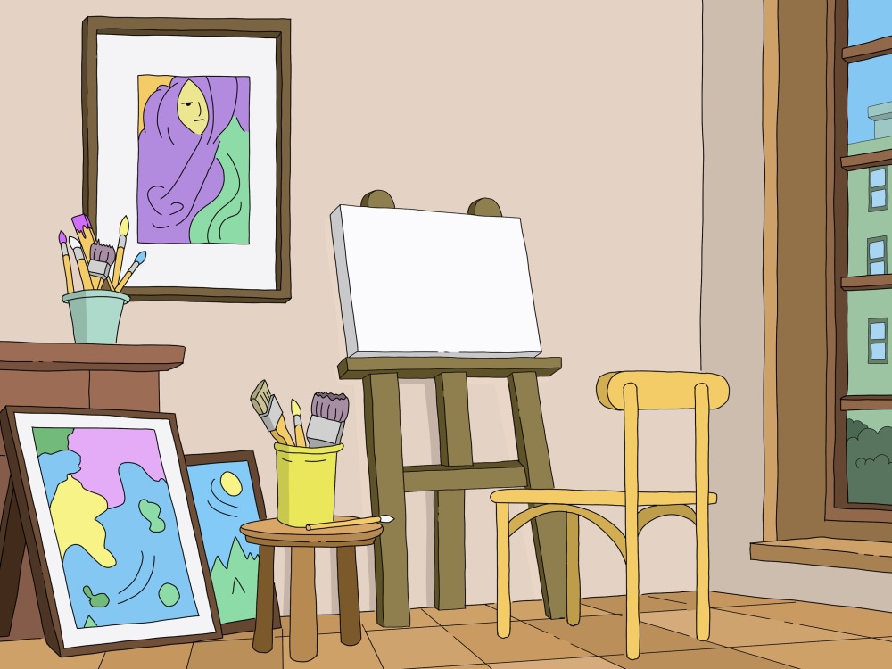 A hand-drawn 2D background for your next animation or project. | Upwork