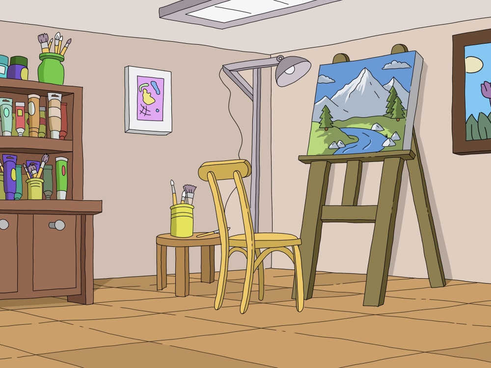A hand-drawn 2D background for your next animation or project. | Upwork