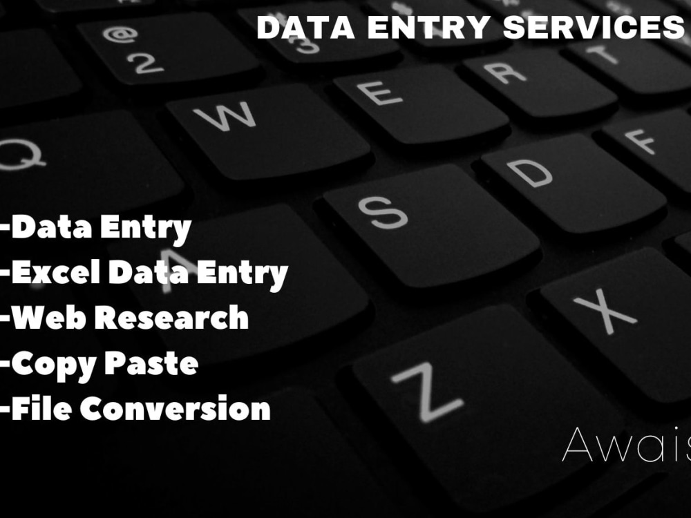 Data Collection, Conversion, Retyping and Data Entry | Upwork