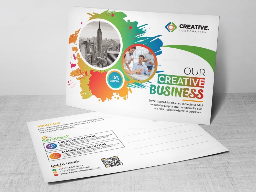 Professional postcard, eddm postcard, direct mail design | Upwork