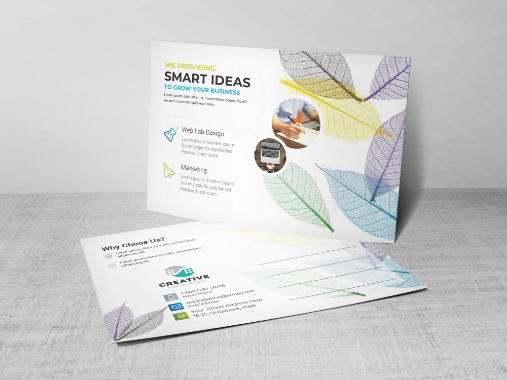 Professional postcard, eddm postcard, direct mail design | Upwork