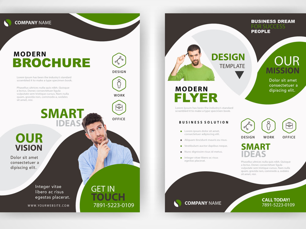 The eye-catching professional print-ready flyer for your business | Upwork
