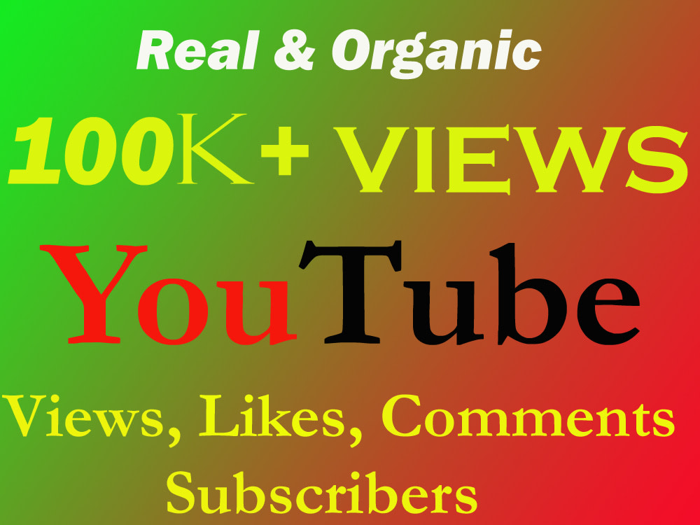 YouTube Organic Growth Video promotion 30K+ Views and 1000+ Likes | Upwork