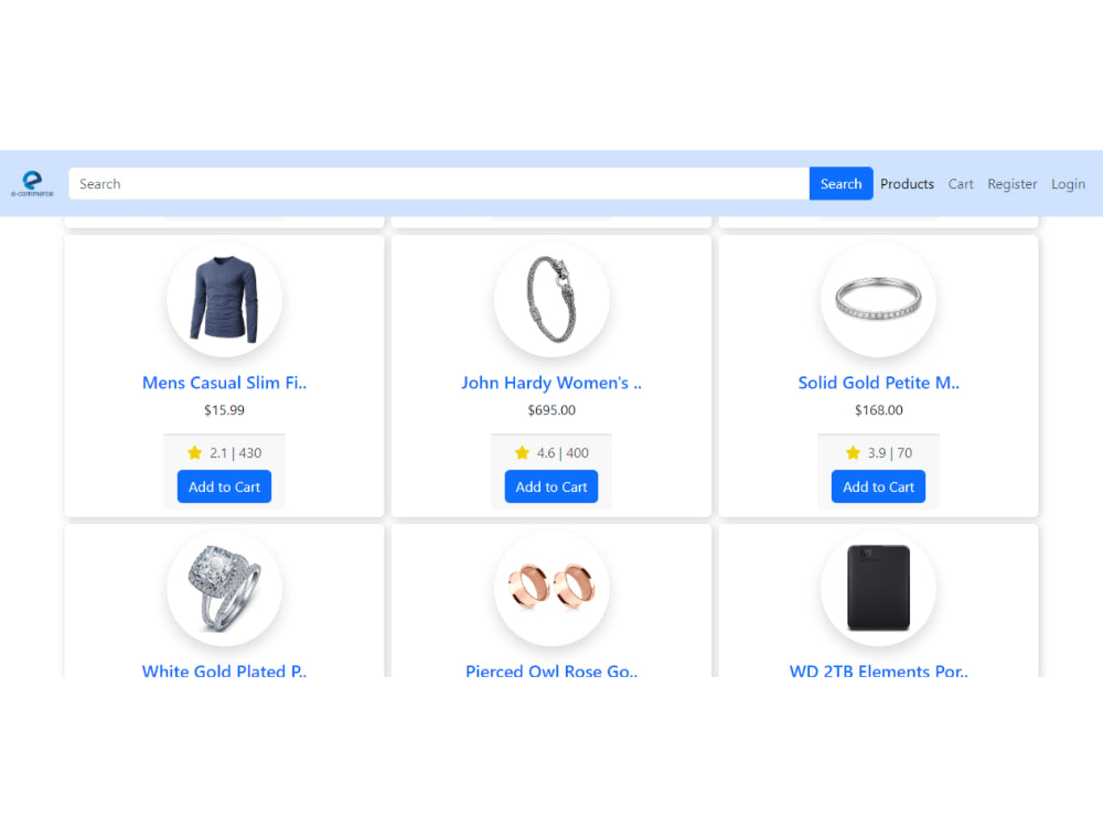 A great looking user interface for your website | Upwork