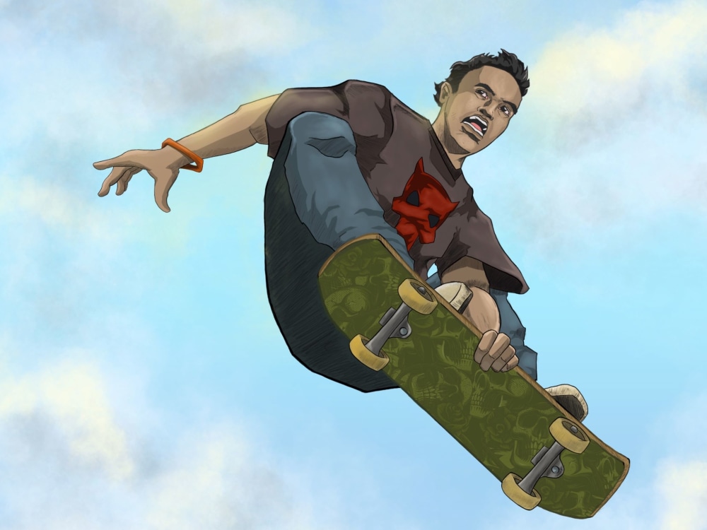 Dynamic comic character illustration | Upwork