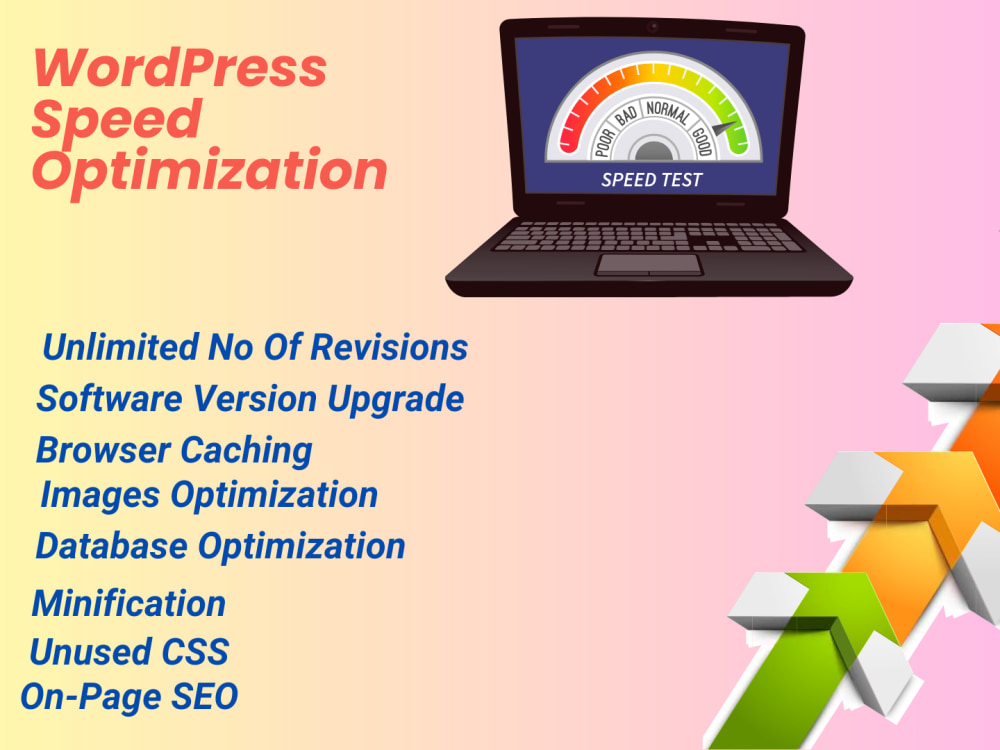 WordPress page speed optimization| 90+ Score| A Grade on GT metrics | Upwork