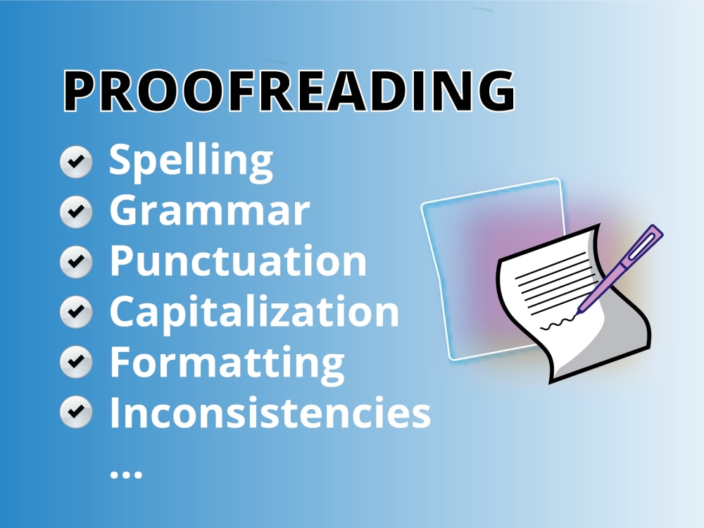 Professional proofreading in English | Upwork