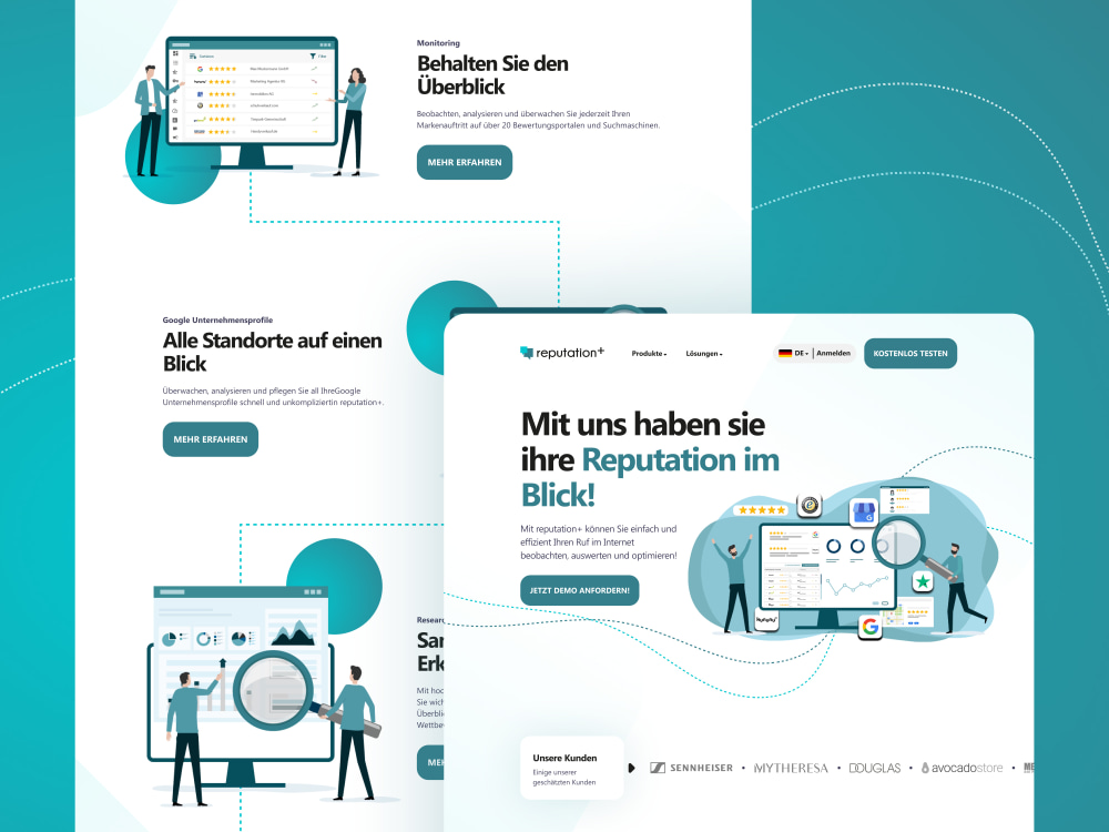 A High Conversion Responsive Landing Page UI / UX Design | Upwork