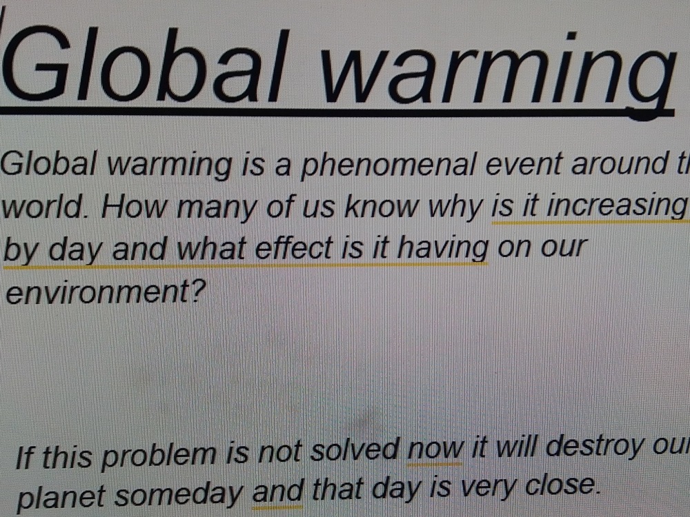 To know about the effects of global warming and how to prevent it. | Upwork