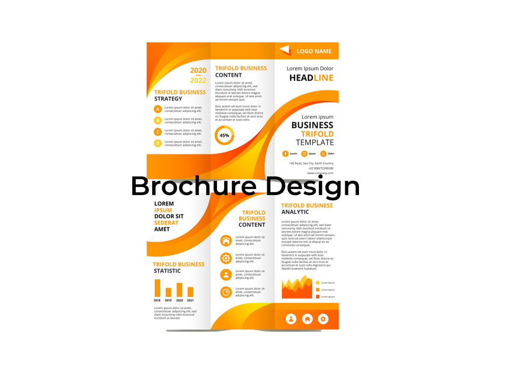 Bronchure | Flyer | Poster | Business Card | Upwork