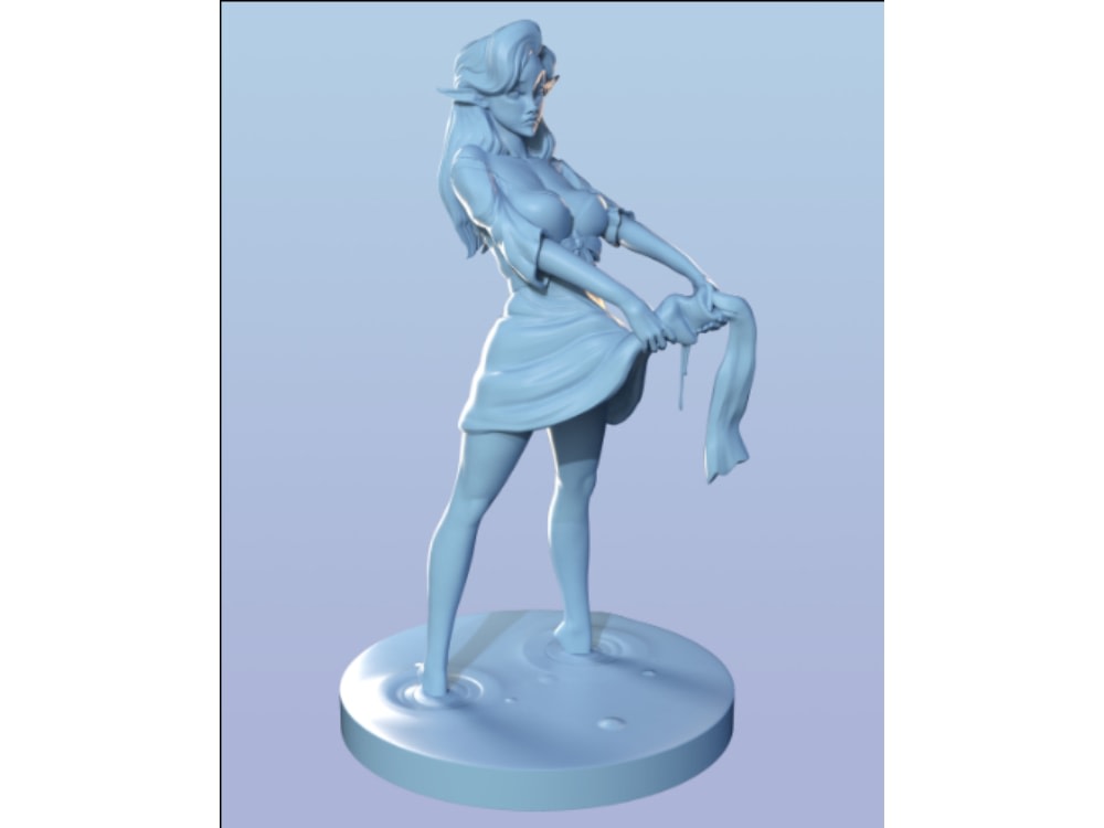 Sculpture 3d Miniature Character Model For Printing and Gaming | Upwork