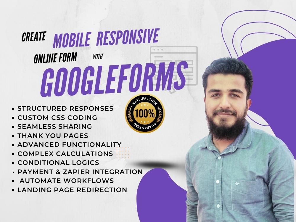 All types of forms in googleforms | Upwork