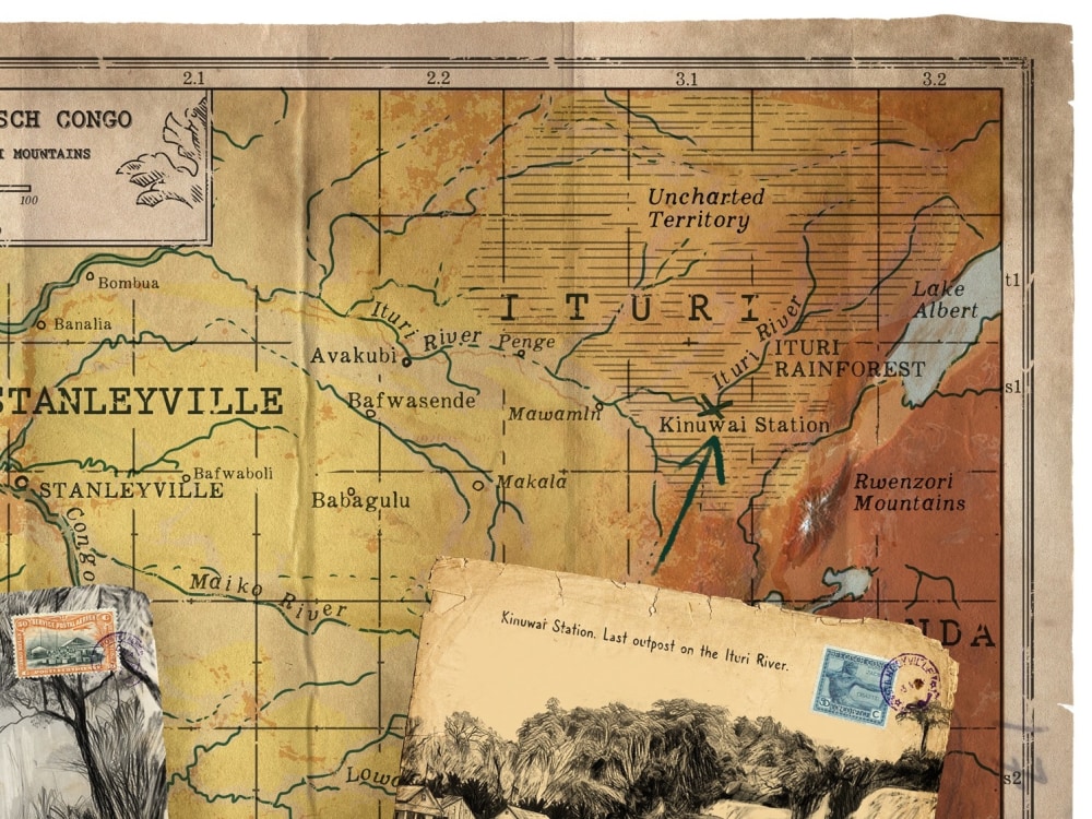 A mesmerizing fantasy map illustration. | Upwork