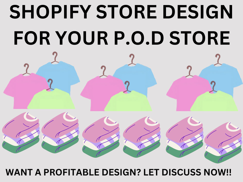 Revamped POD Store Design: Creative Solutions for Common Problems | Upwork