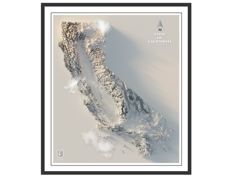 High resolution pure white 3d map | Upwork