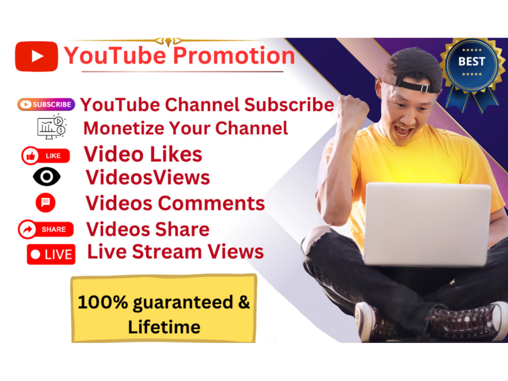 An organic YouTube promotion to Boost Your Channel | Upwork