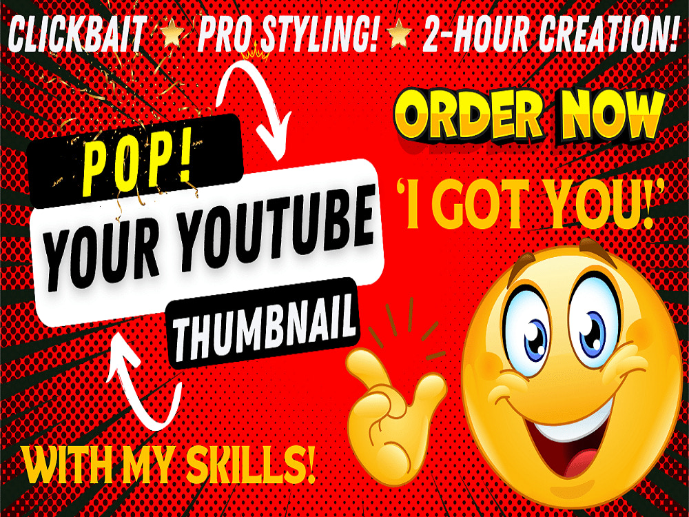 Canva-Specialized, HIGH-CTR YouTube Thumbnails For Your Video Projects ...