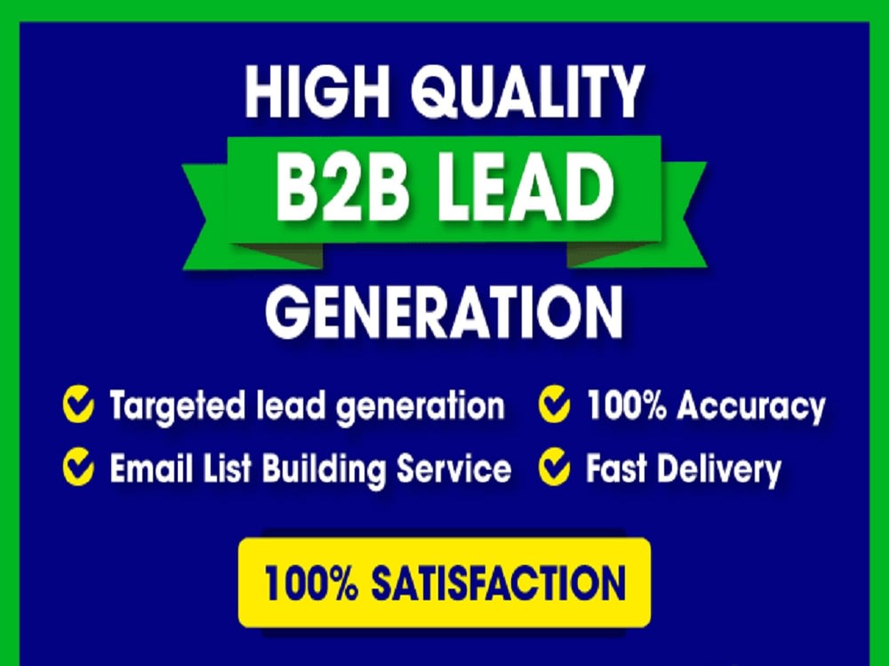 B2b lead generation, LinkedIn leads, prospect list and targeted list | Upwork