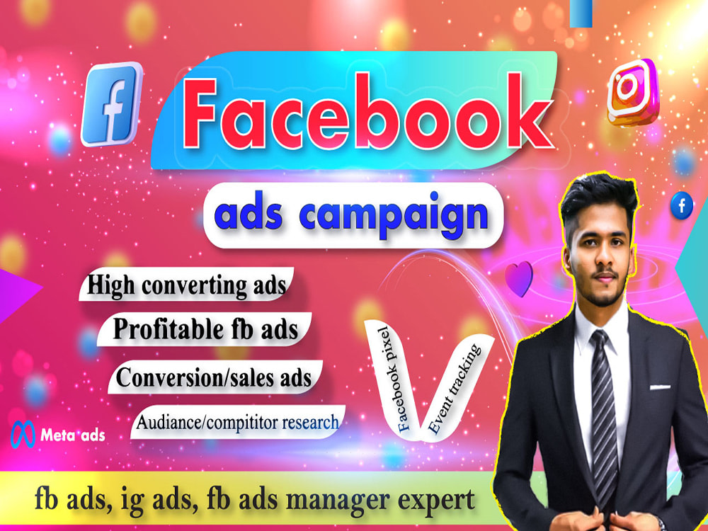 USA Facebook ads campaign, UK fb ads, ig ads, Facebook ads manager ...