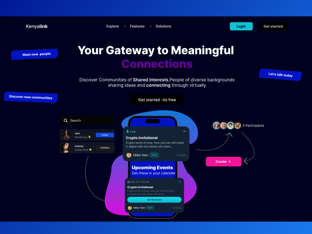 A modern website designed and developed for your business | Upwork