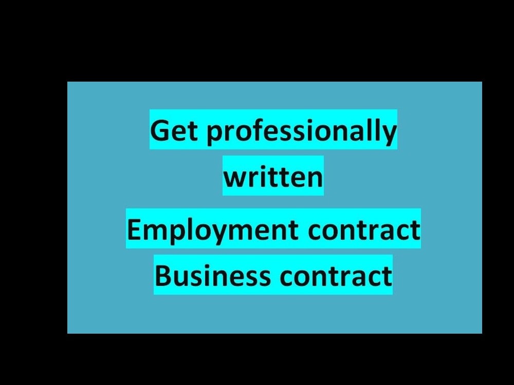 Professional employment contract for your local and expatriate staff ...