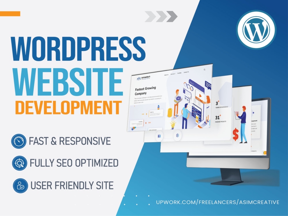 Responsive wordpress website or design | Upwork