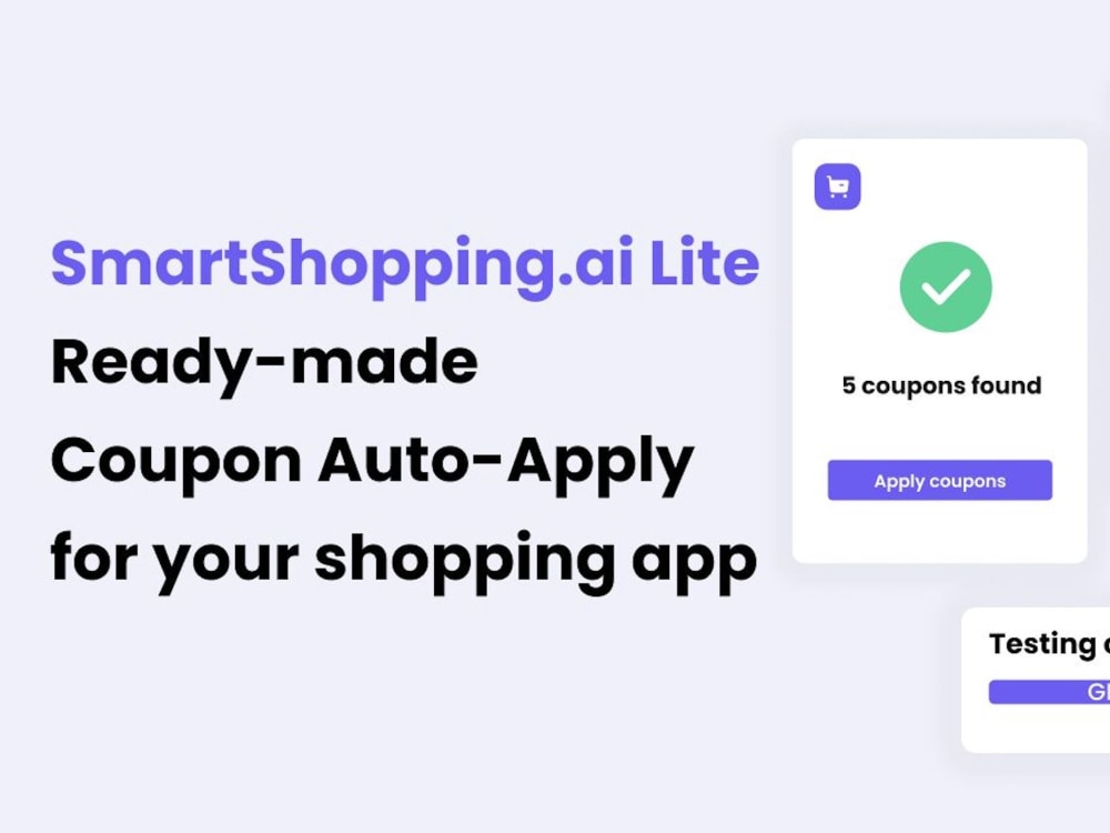 A fully automatic coupon application in your shopping browser extension ...