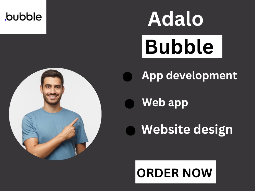 Bubble App Development | Adalo, Bubble io website| bubble app | Upwork