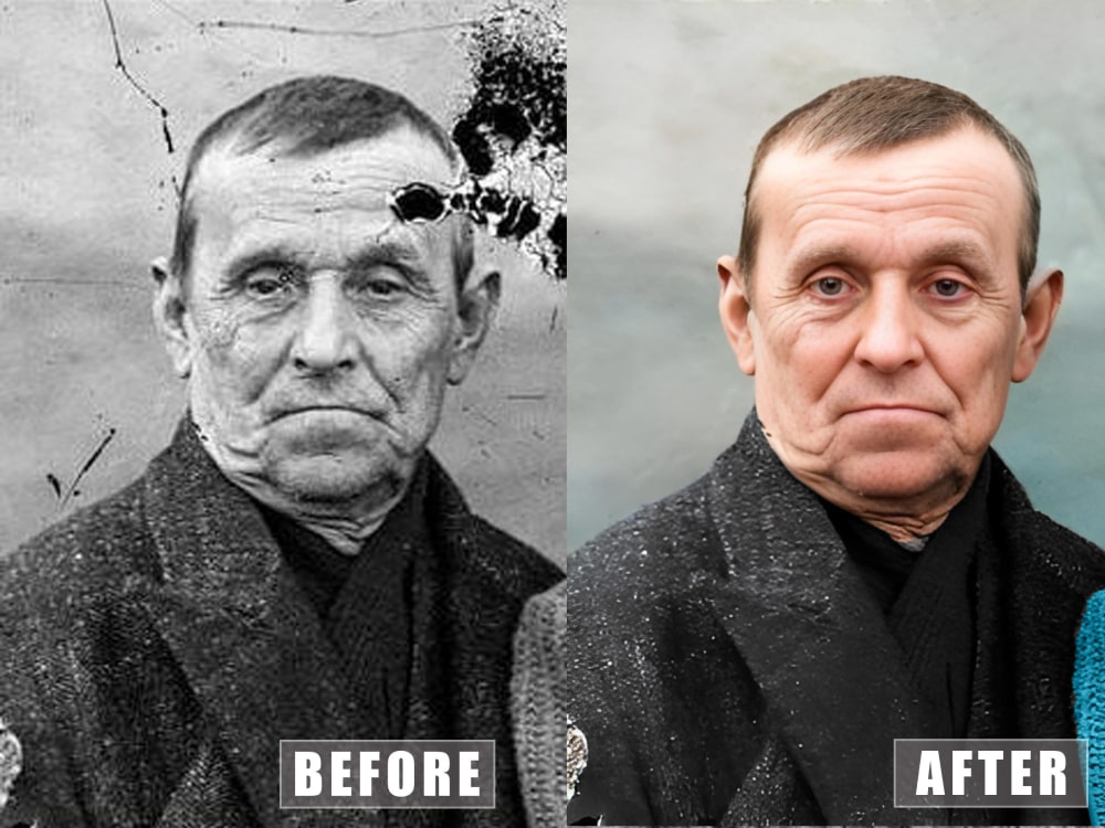 Restore old photos, repair and digital colourization | Upwork