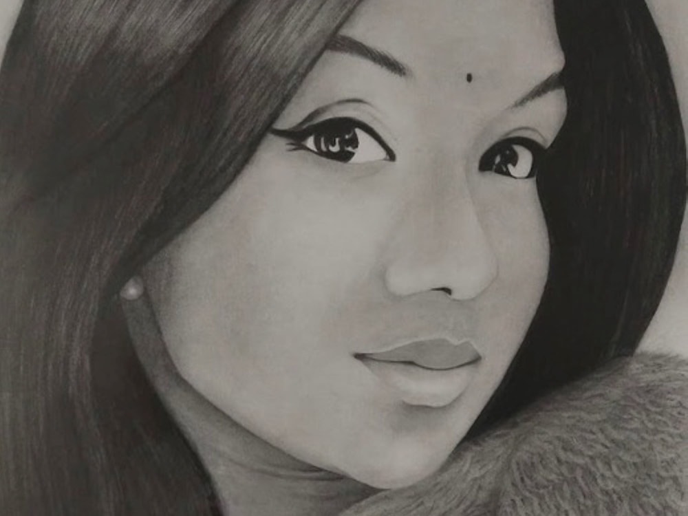 A hyper-realistic pencil sketch or portraits | Upwork