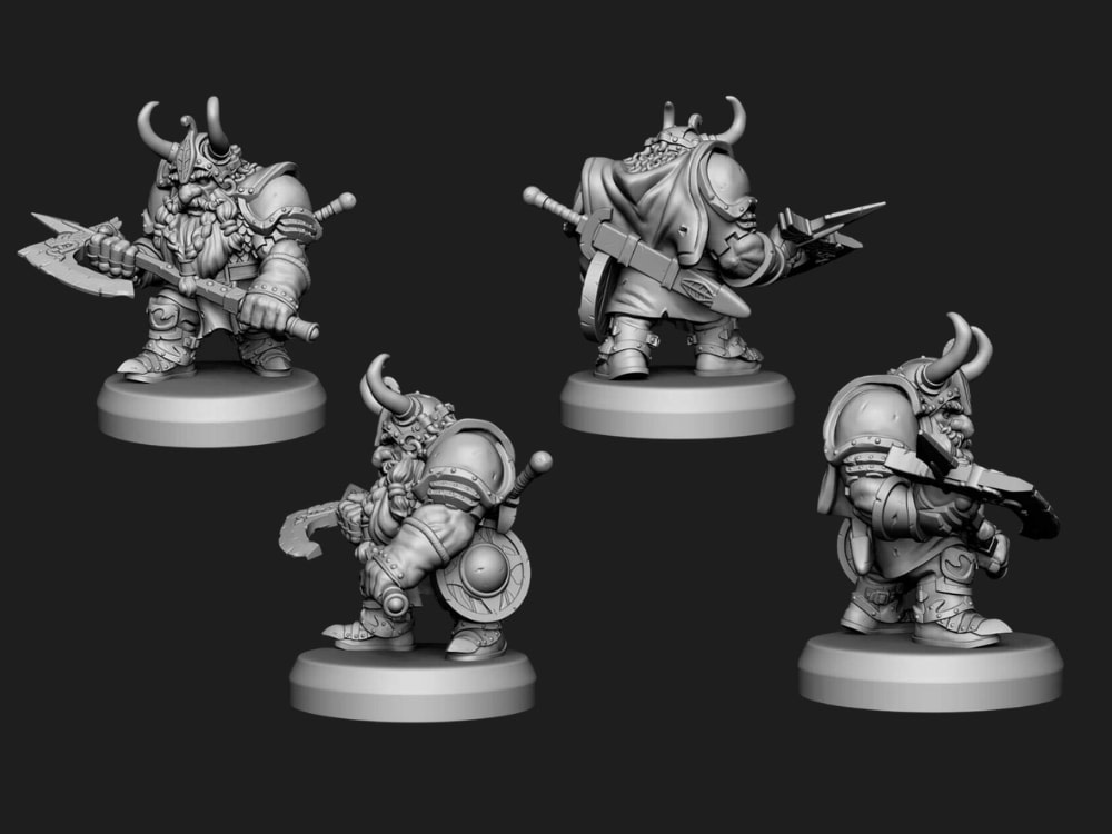 High quality 3D miniature model stl files for your 3D printing | Upwork