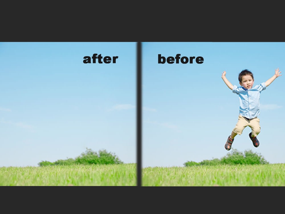 Professionally remove the background or a specific part of the image ...