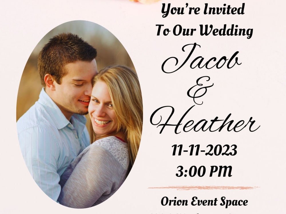A custom invitation design for your event or party. | Upwork